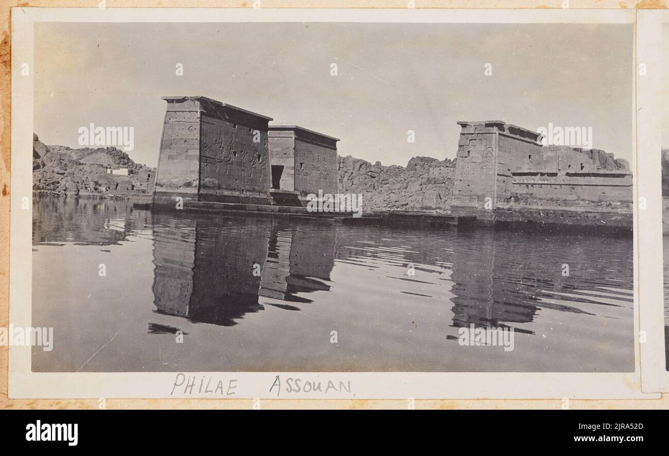 Philae, Assuan. From the album: Photograph album of Major J.M. Rose ...