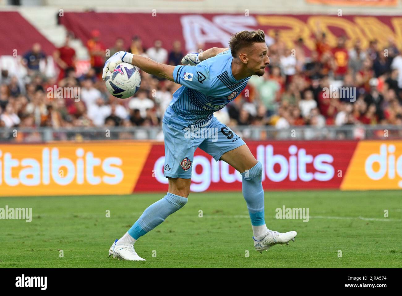 August 22, 2022, Rome, Italy: Ionut Radu (US Cremonese) during the ...
