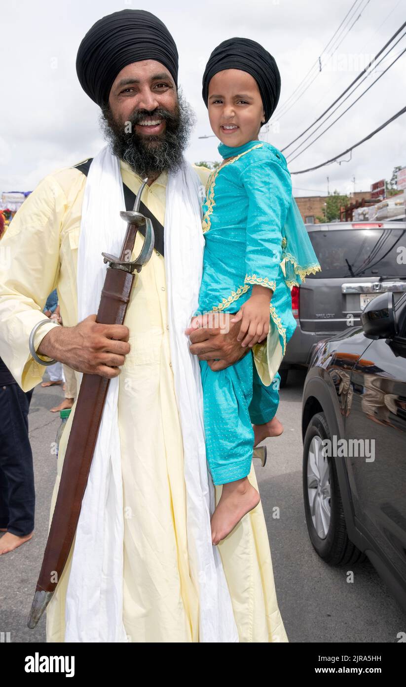 Sikh father daughter hi-res stock photography and images - Alamy