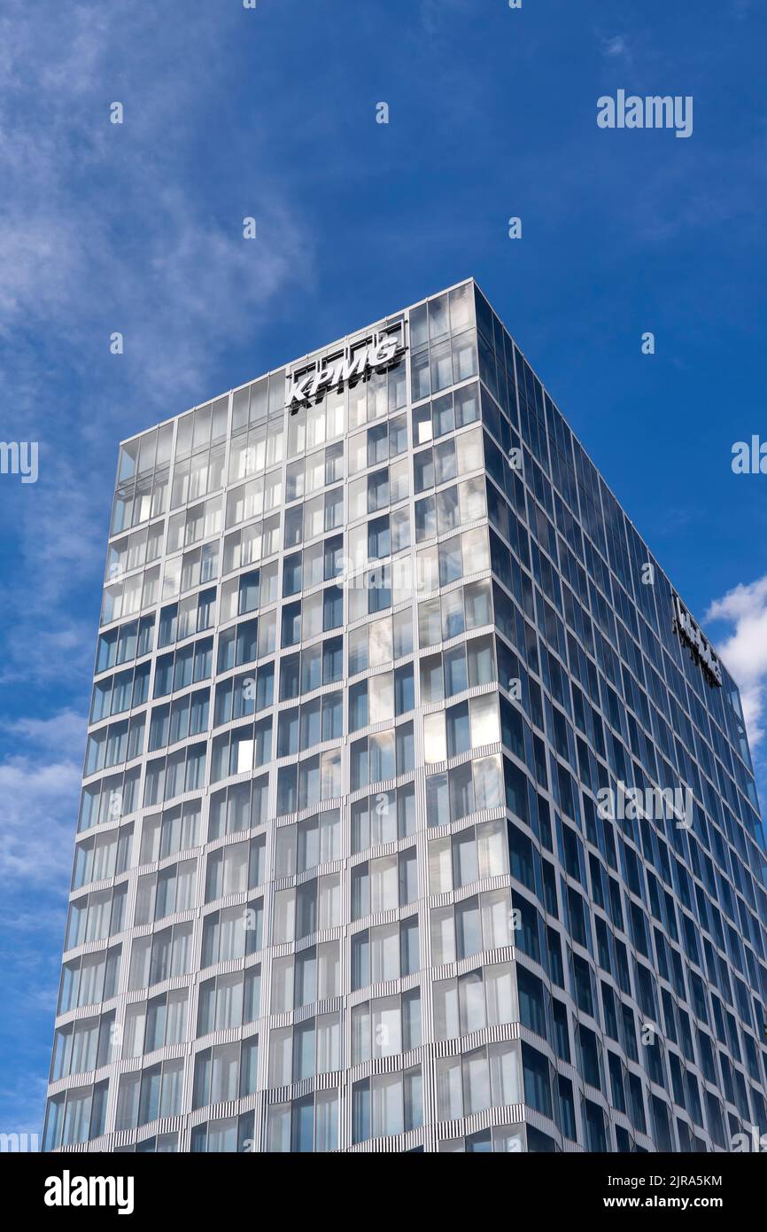 National Office of KPMG in Berlin, Germany, near Central Station Stock ...