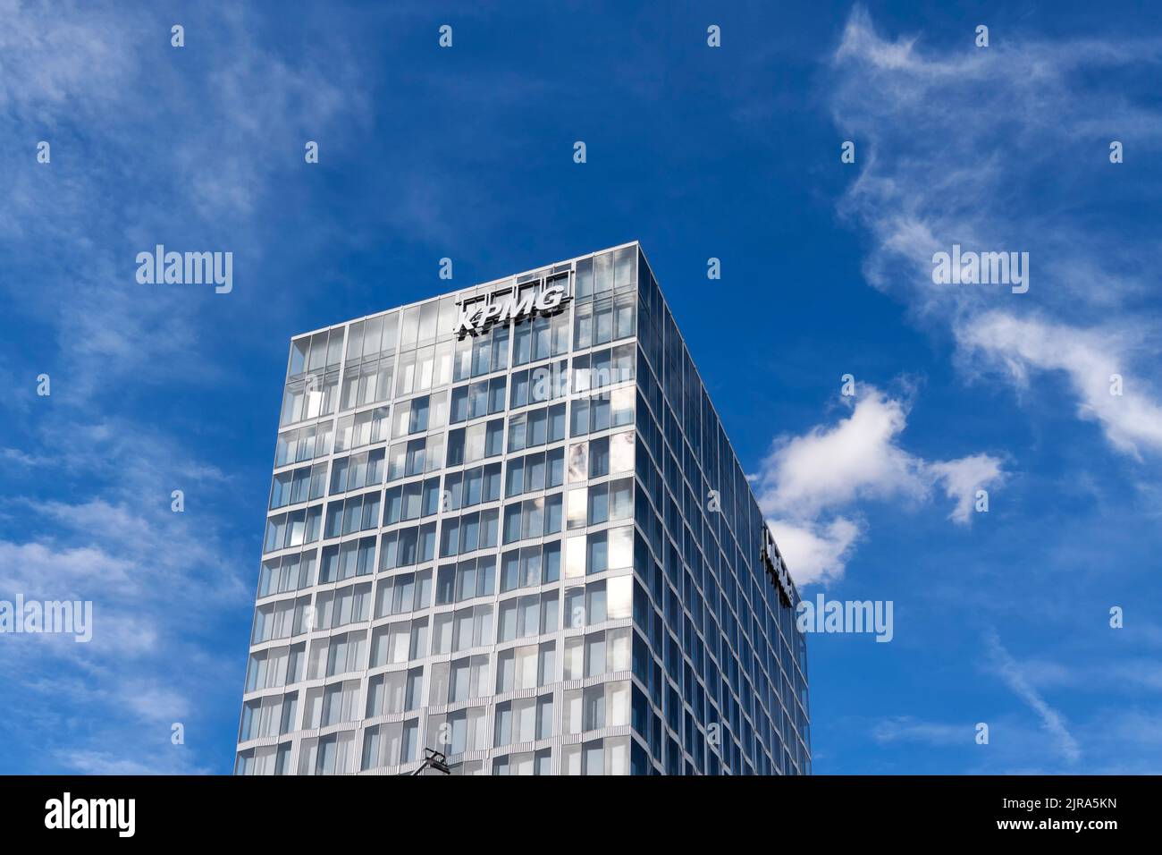 National Office of KPMG in Berlin, Germany, near Central Station Stock ...