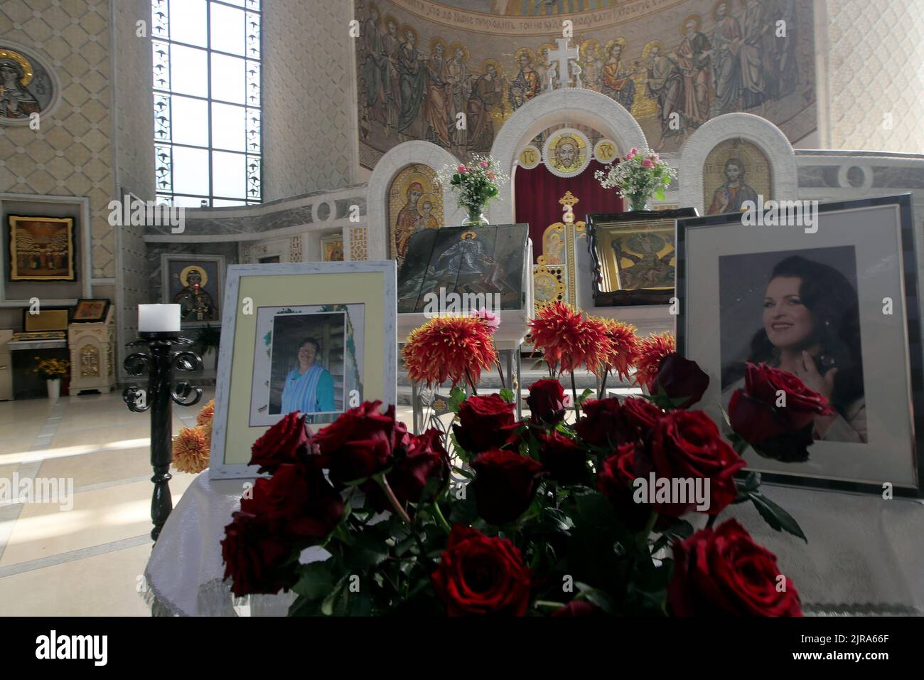 Non Exclusive: KYIV, UKRAINE - AUGUST 21, 2022 - The photographs of ...
