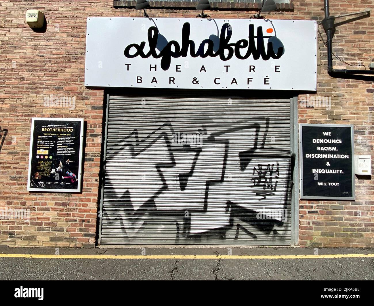 Alphabetti Theatre, Newcastle Stock Photo - Alamy