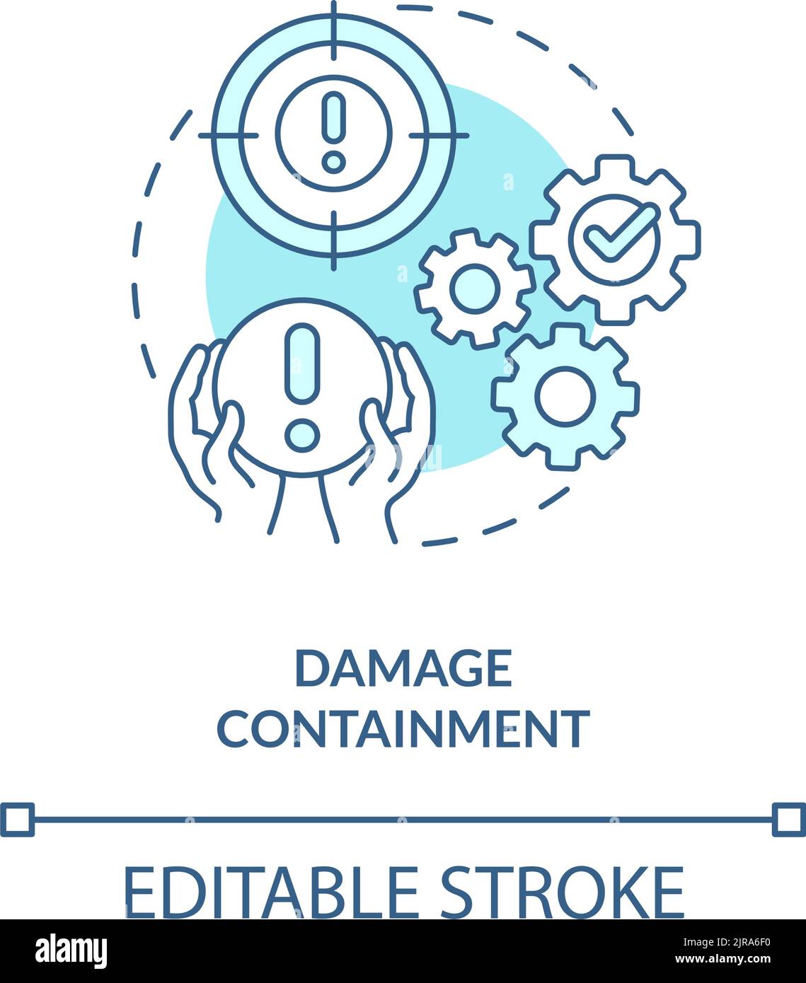 Containment strategy Stock Vector Images - Alamy