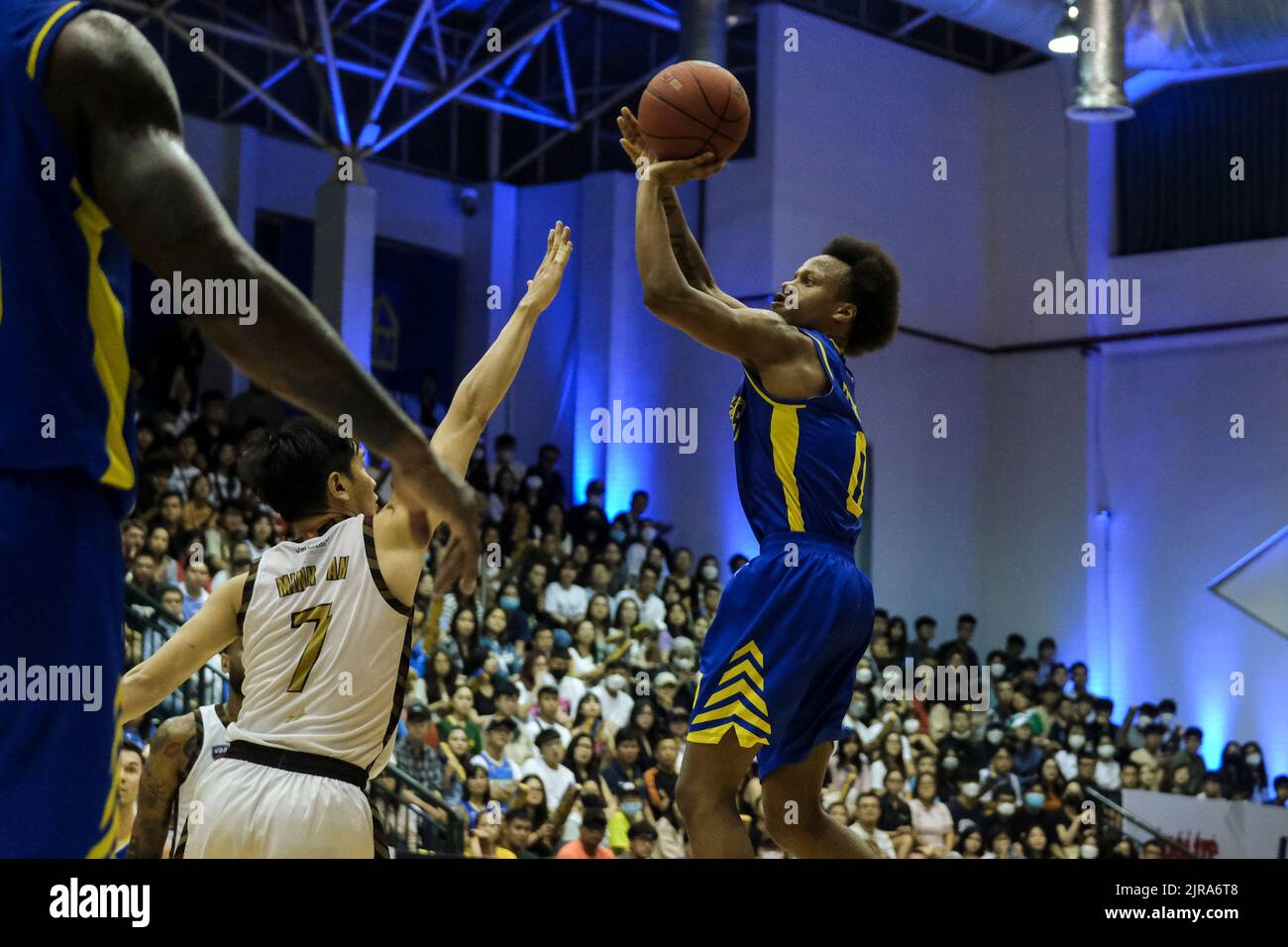 Hochiminh City, Vietnam. 22th August 2022. VBA 2022: Saigon Heat defeat ...