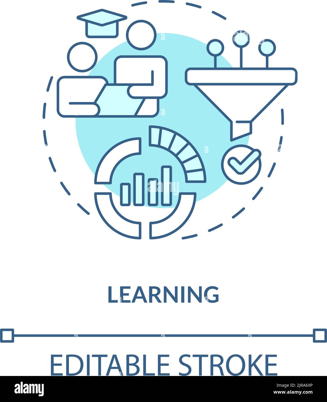 Learning turquoise concept icon Stock Vector Image & Art - Alamy Learning turquoise concept icon Stock Vector Image & Art - Alamy