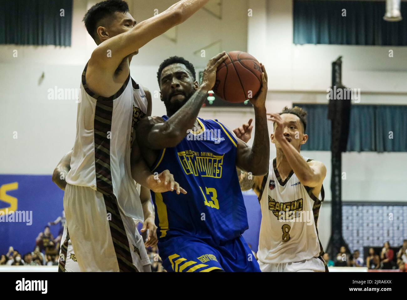 Hochiminh City, Vietnam. 22th August 2022. VBA 2022: Saigon Heat defeat ...
