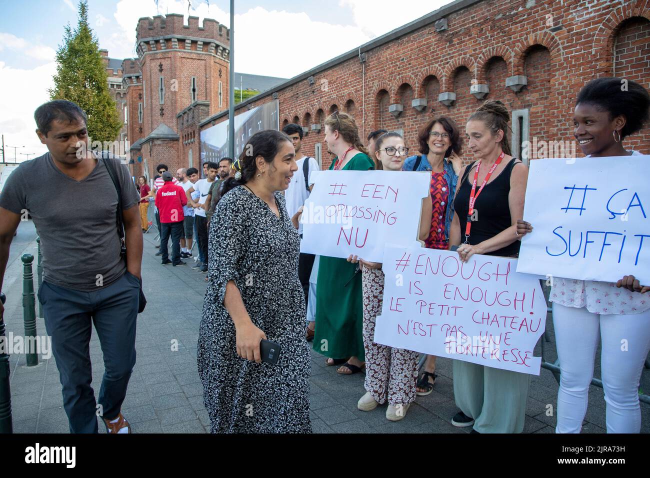 Illustration shows an action of workers after chaos earlier this ...