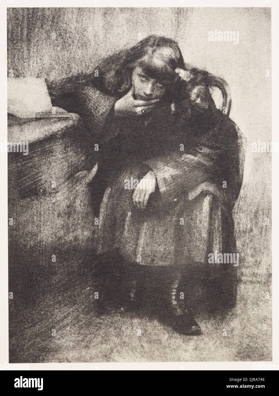 Miss S.... From the portfolio: Robert Demachy, circa 1890-1914, France ...