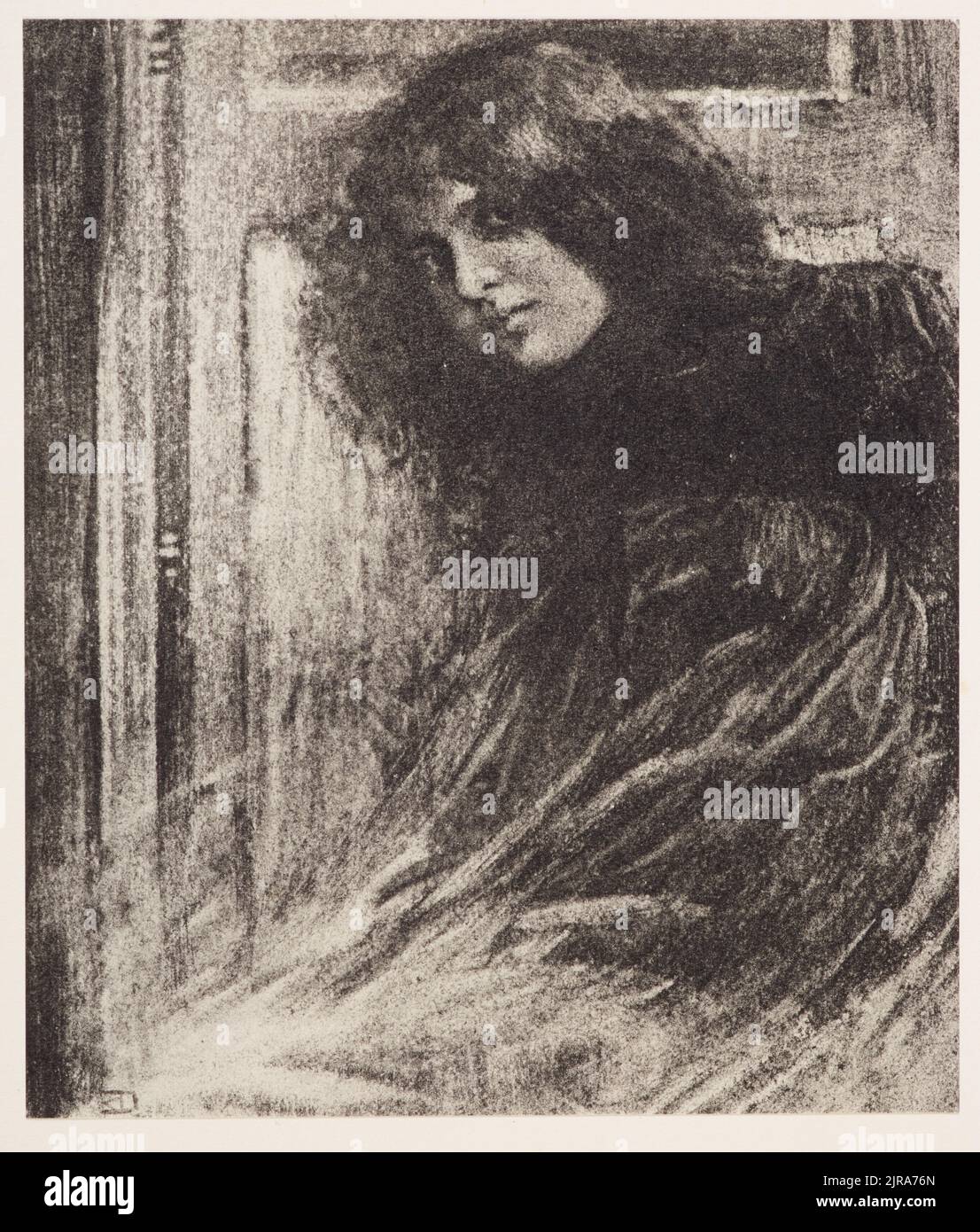 Young girl. From the portfolio: Robert Demachy, circa 1890-1914, France ...