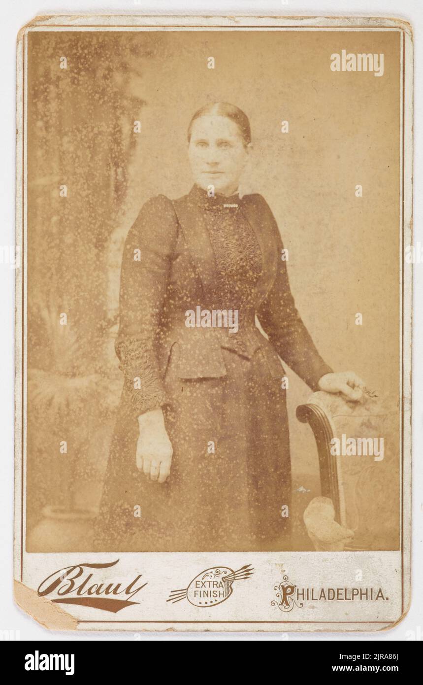 Untitled, 1880s, New Zealand, by Blaul Stock Photo - Alamy