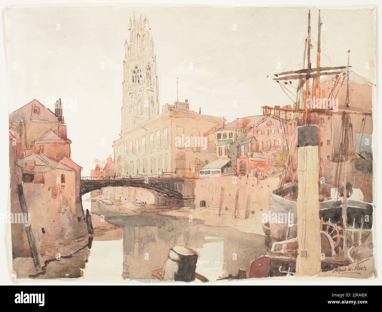 The Boston stump, by Alfred Rich. Gift of Miss Baber's Fitzherbert ...