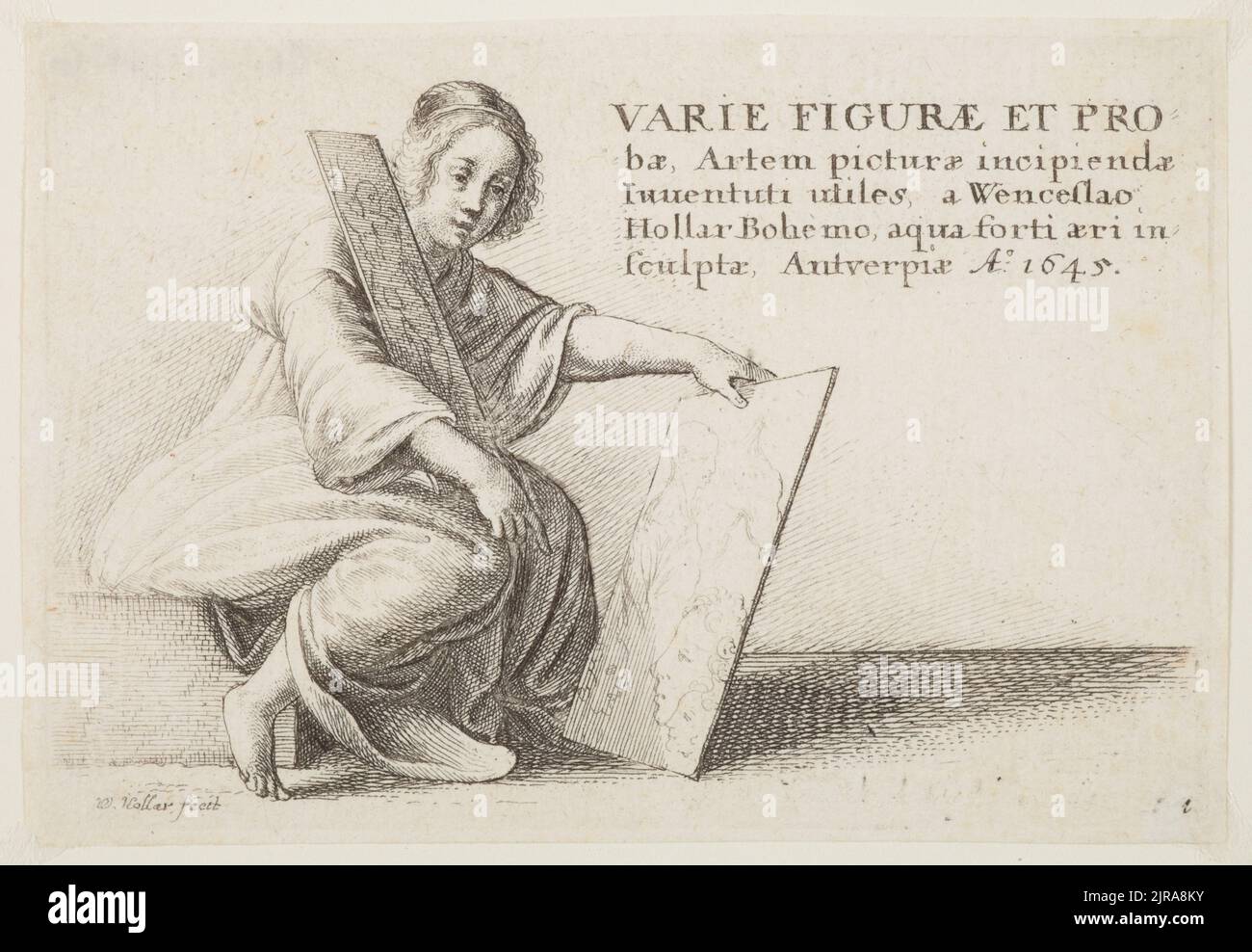 Varie figurae title plate hi-res stock photography and images - Alamy