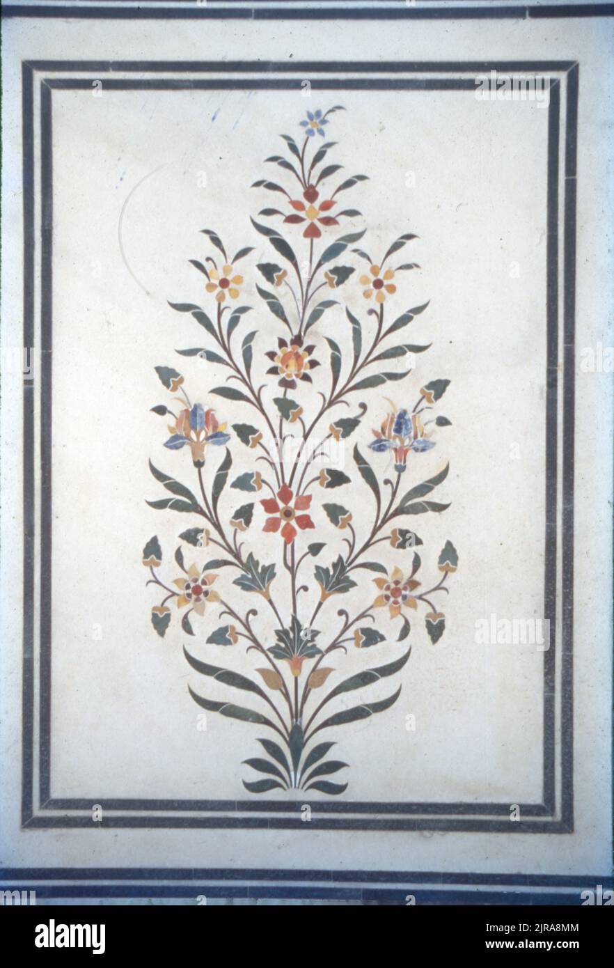 Stone work panel in Jaipur Palace, Rajasthan, India Stock Photo - Alamy