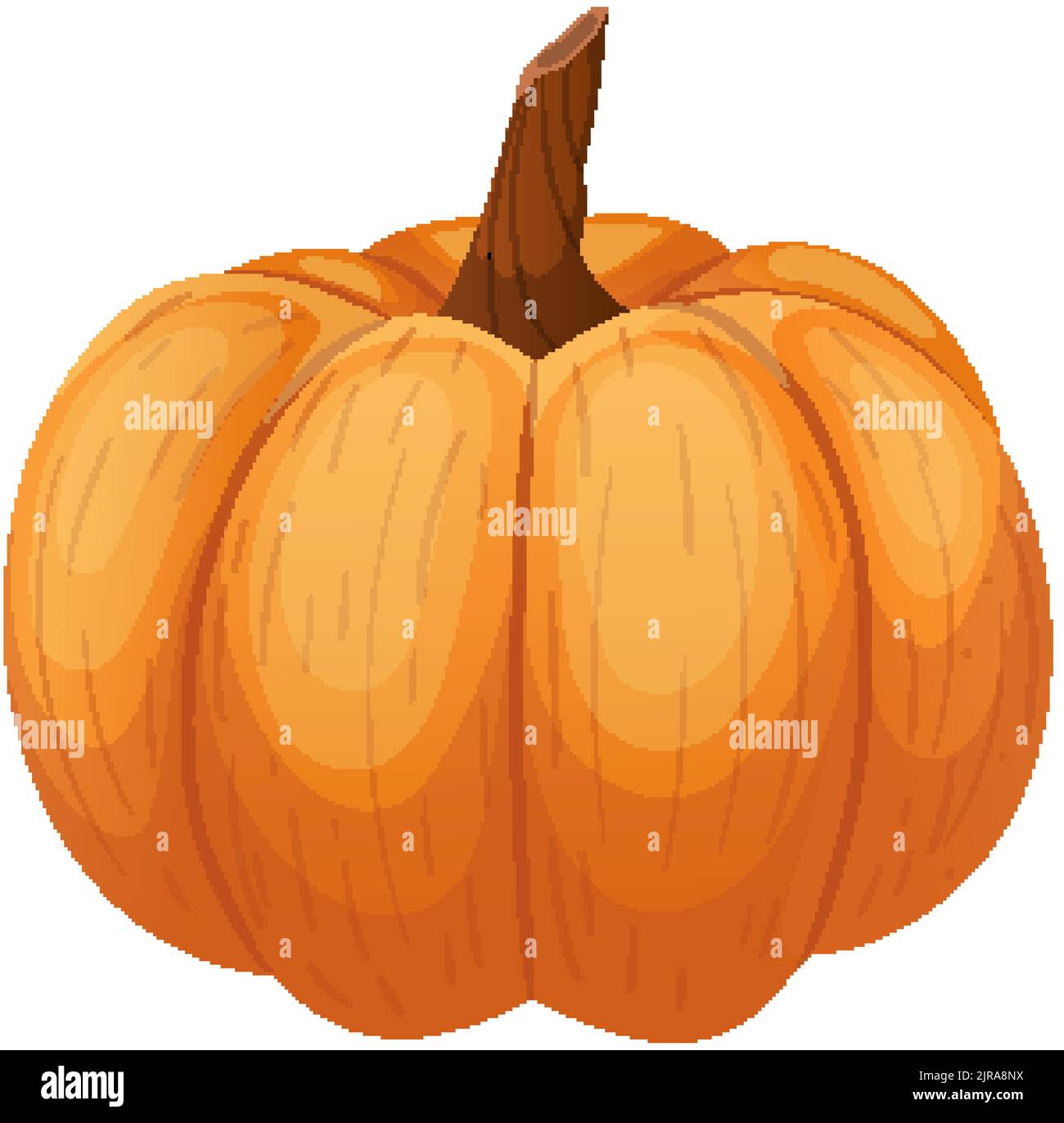 pumpkin orange cartoon vector illustration Stock Vector Image & Art - Alamy