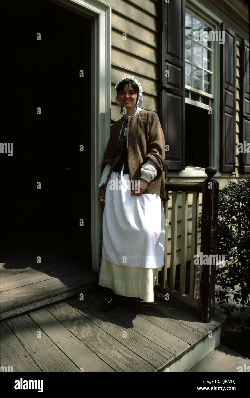 Williamsburg, VA. U.S.A. 9/1987. America’s 18th Century 301-acre living ...