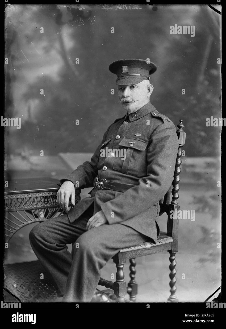 Edwin Mitchell, 1918-1921, Wellington, by Berry & Co Stock Photo - Alamy