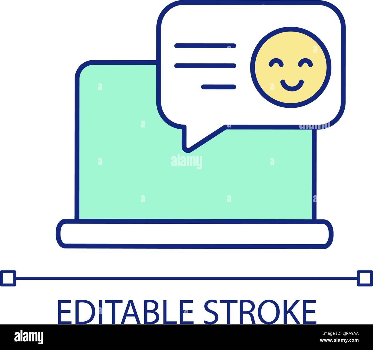 Get digital feedback from customer RGB color icon Stock Vector Image ... Get digital feedback from customer RGB color icon Stock Vector Image ...