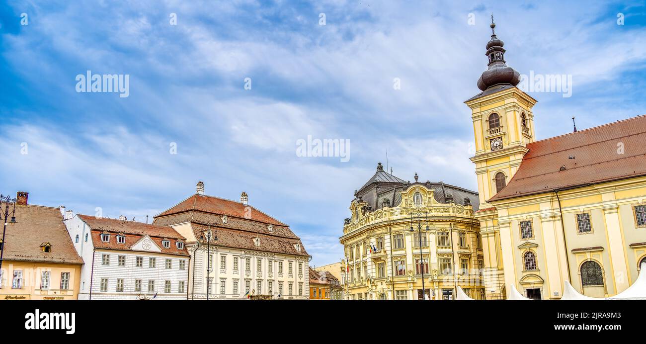 Sibiu landmarks hi-res stock photography and images - Alamy