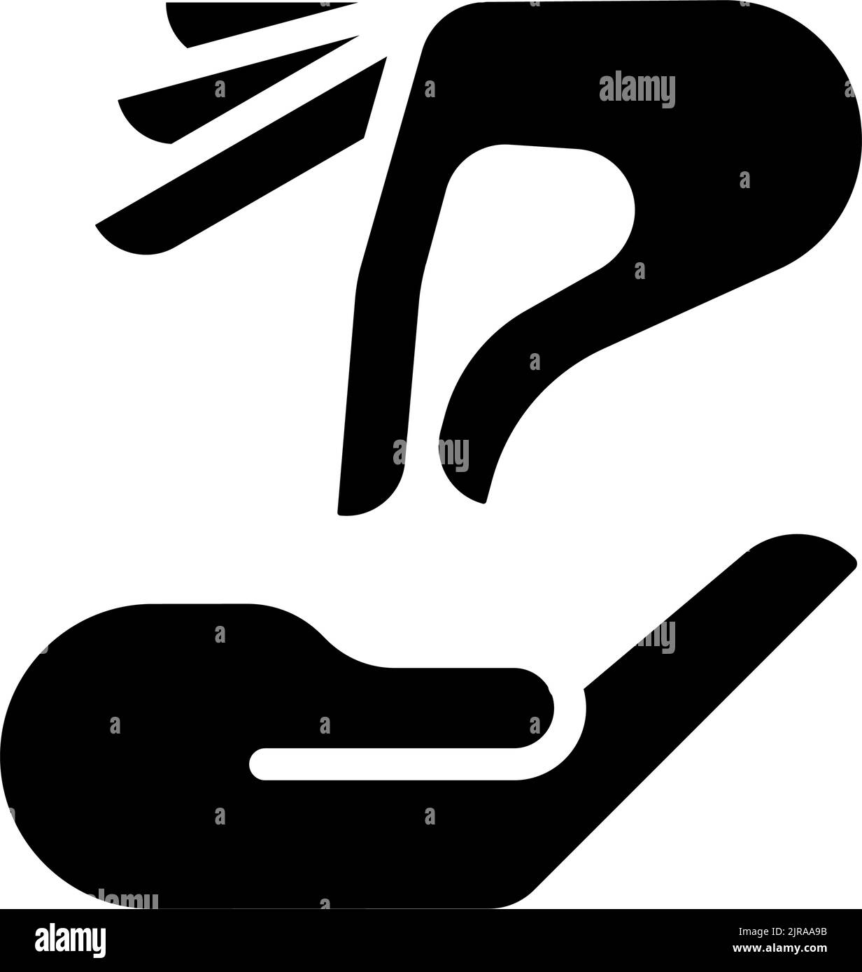 Giving and taking hands black glyph icon Stock Vector Image & Art - Alamy