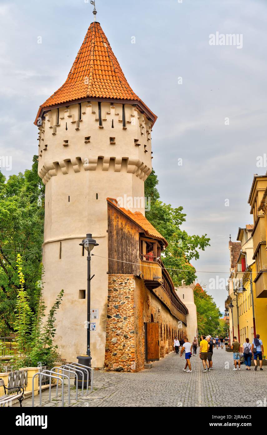 Sibiu landmarks, Romania Stock Photo - Alamy