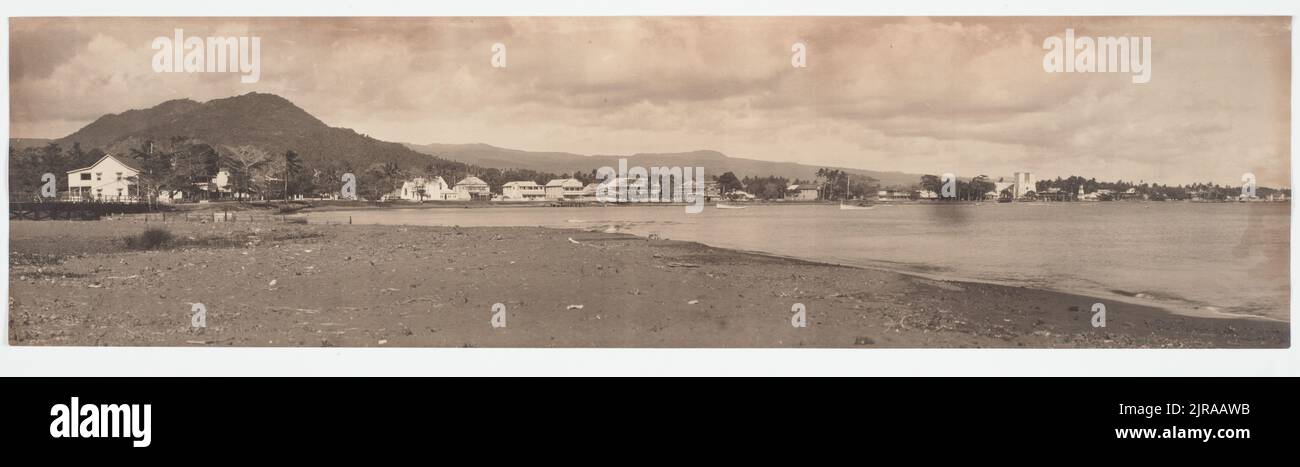 [Harbour scene], 1891-1920, Apia, by Thomas Andrew Stock Photo - Alamy