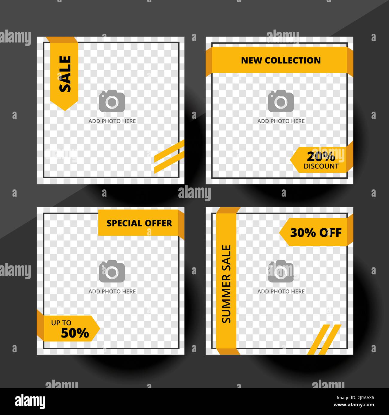 Social media promo sale post template, editable social media template ...