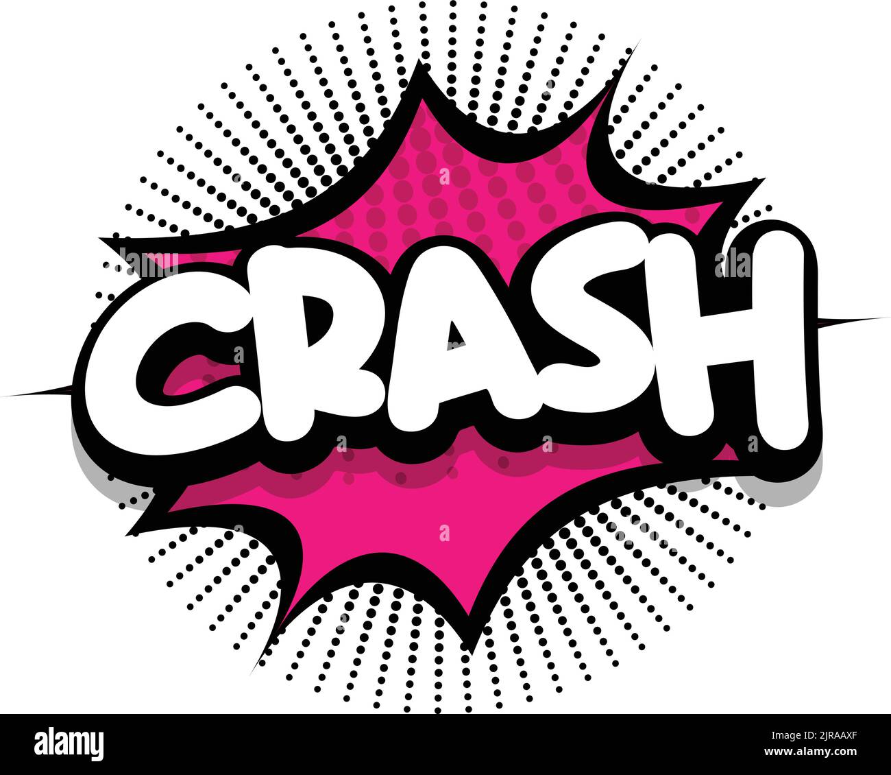 Cartoon comic book crash explosion hi-res stock photography and images ...