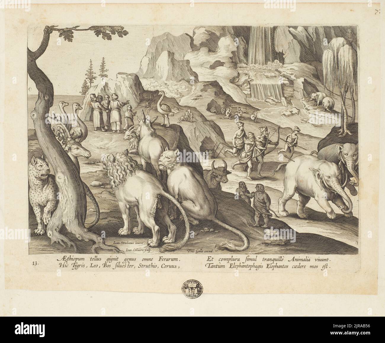 Venationes ferarum, avium, piscium (Hunts of wild animals, birds and ...