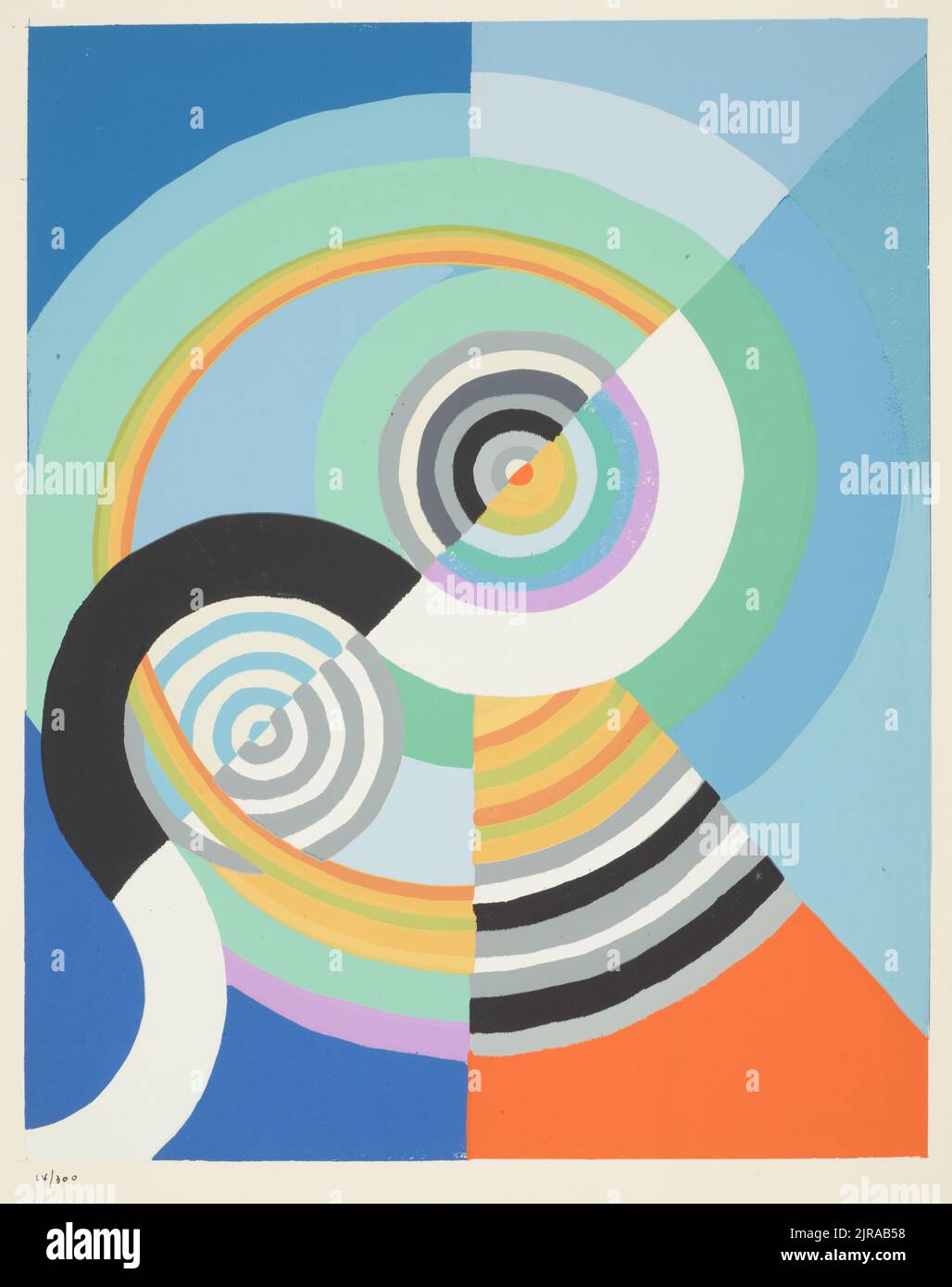Rythme/3., 1938, France, by Robert Delaunay, Atelier Arcay. Bequest of ...