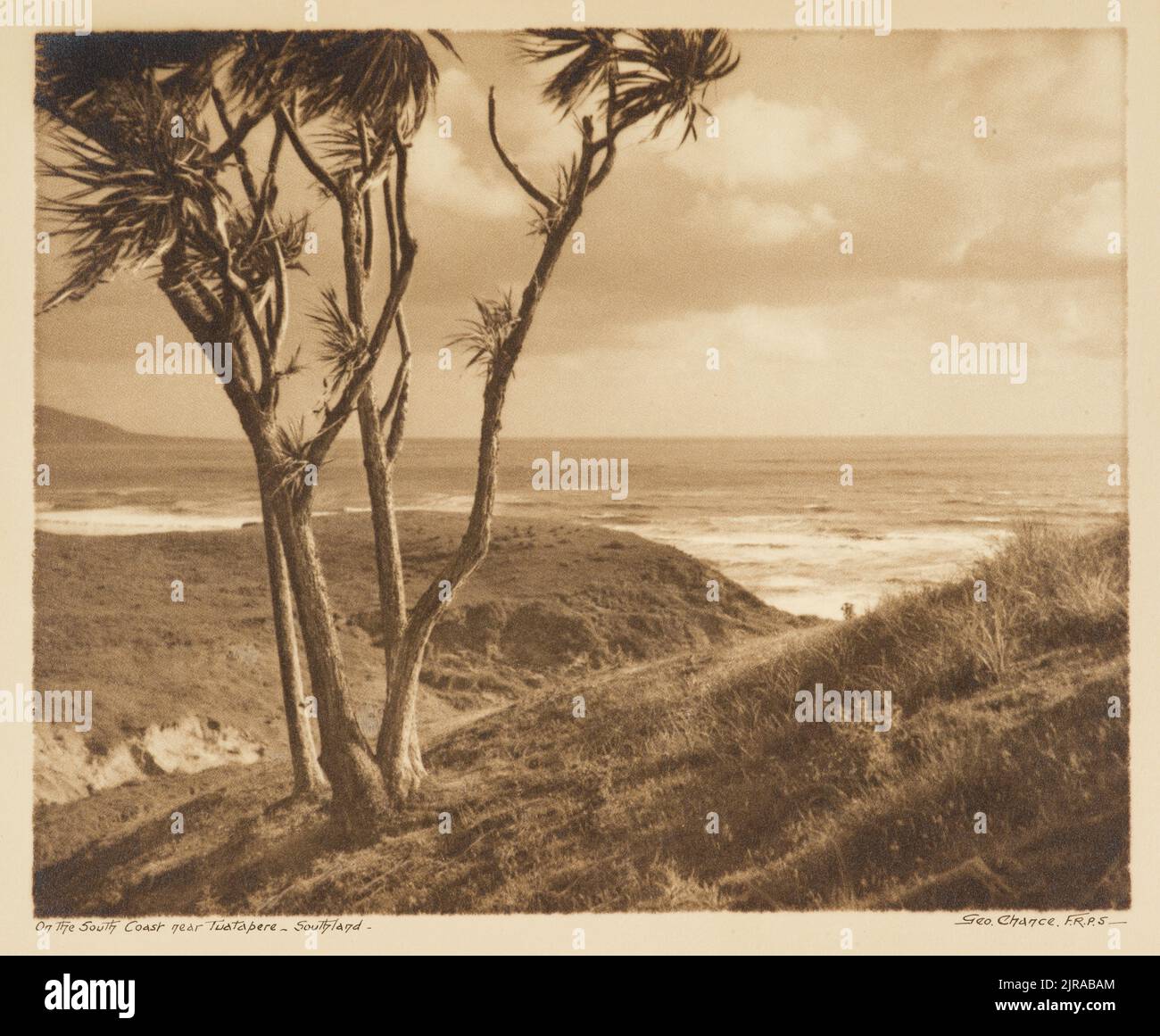 On the South Coast near Tuatapere, Southland, 1920s-1930s, Dunedin, by ...