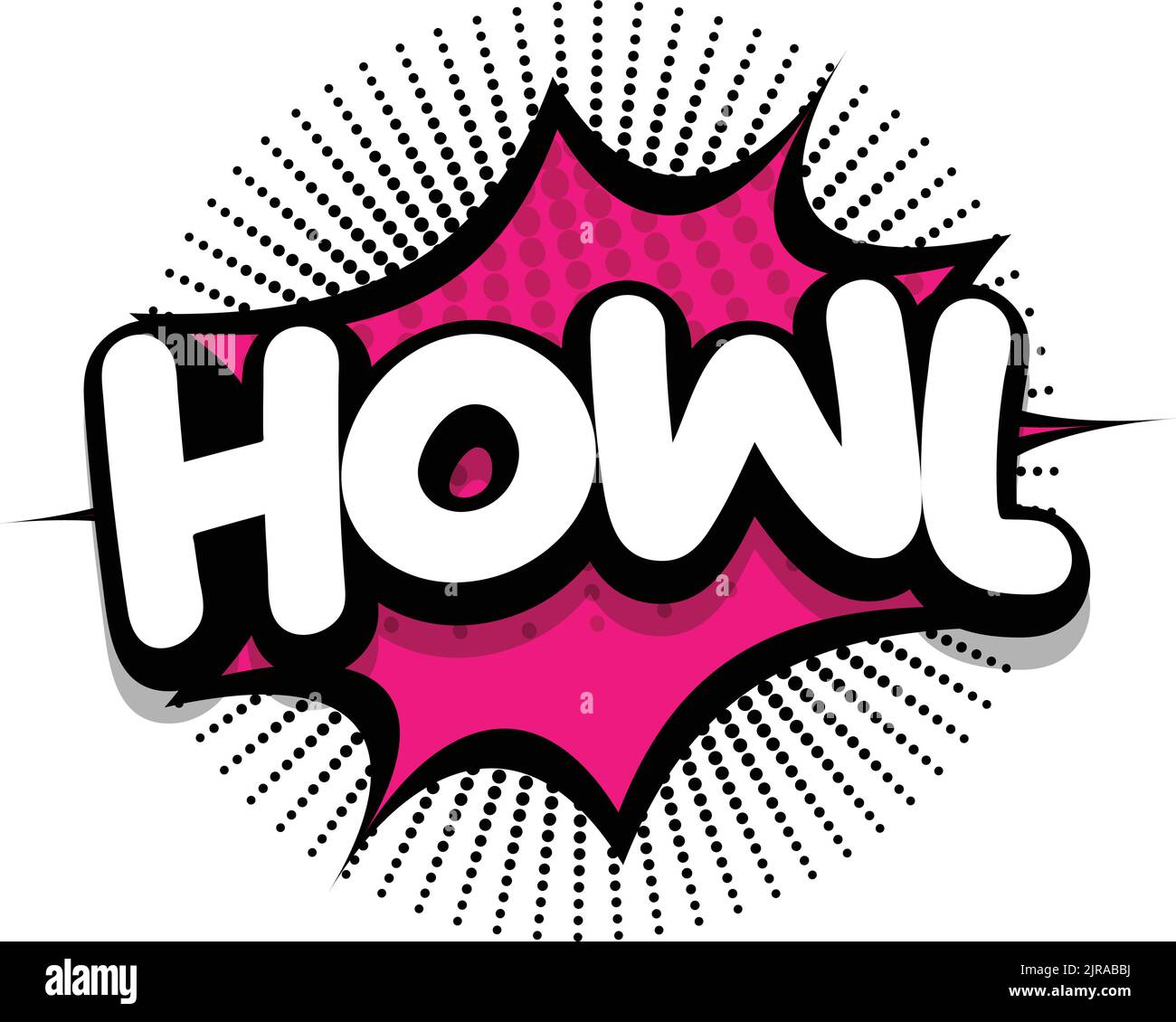 Howl vector vectors Stock Vector Images - Alamy