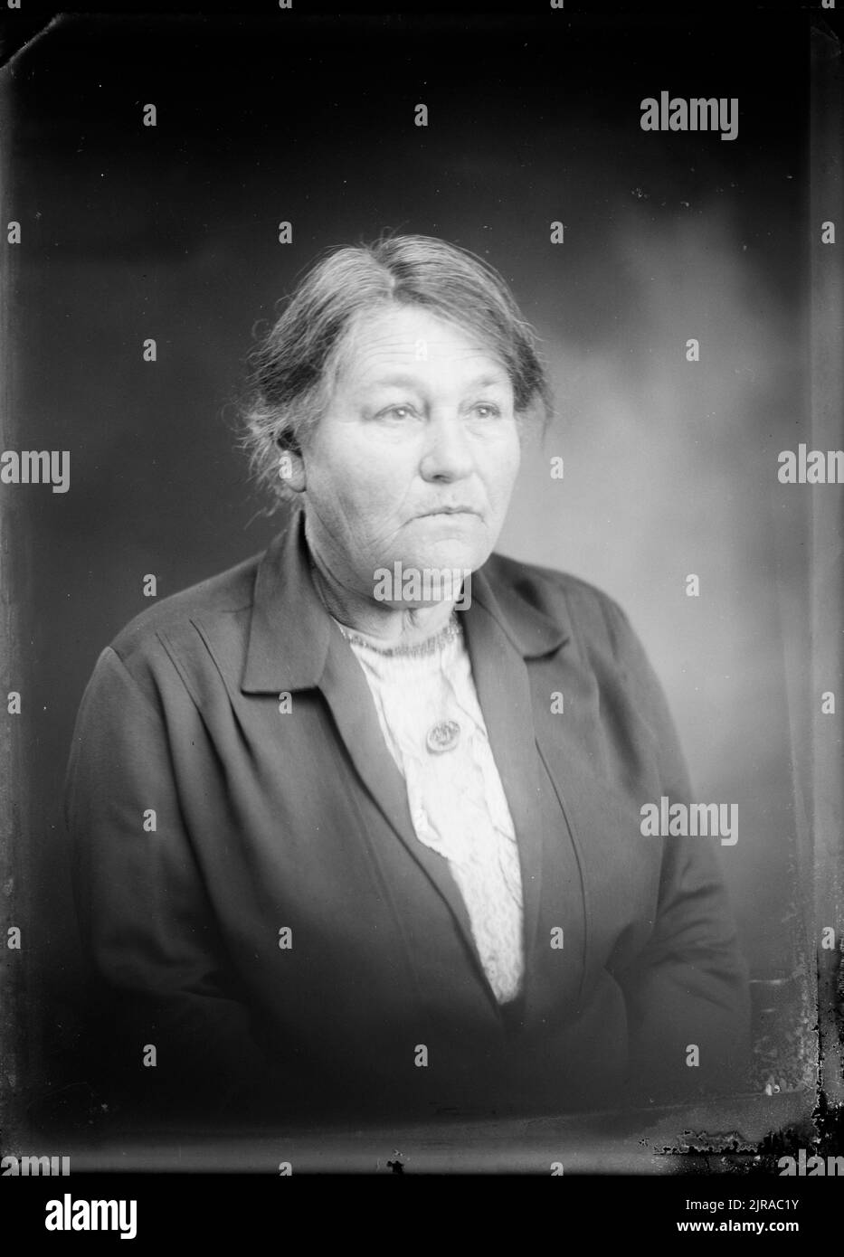 Portrait of an unidentified woman, circa 1920, Wellington, by Berry ...