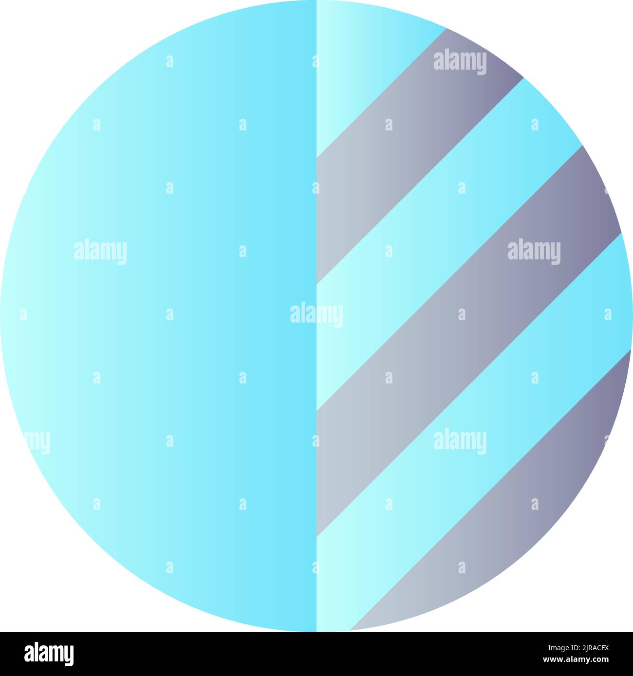 Contrast flat gradient color ui icon Stock Vector Image & Art - Alamy