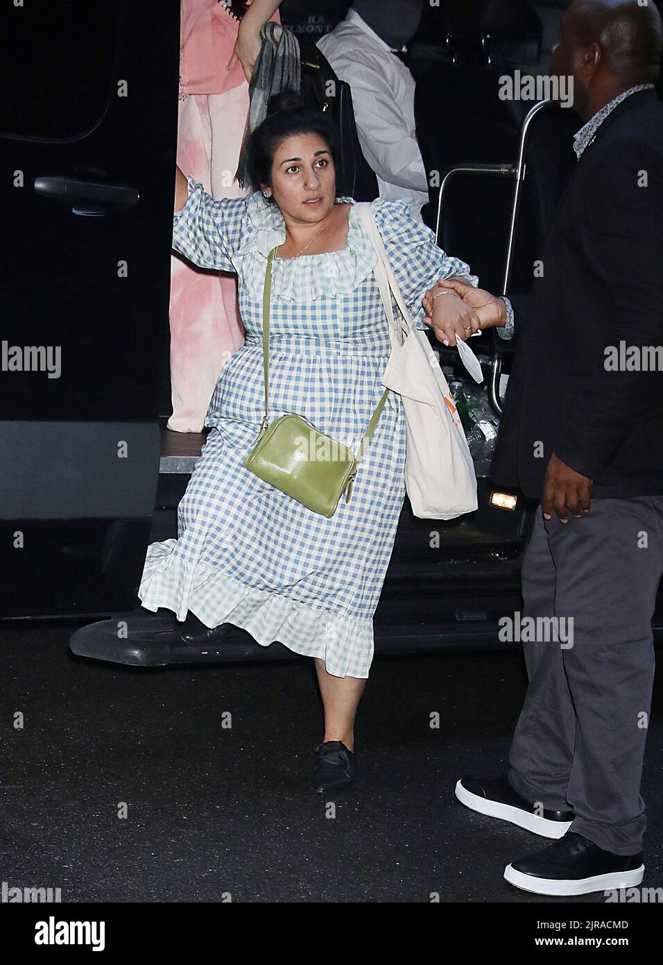 The Rings Of Power Cast Leaving NYC Hotel -PICTURED: Thusitha ...