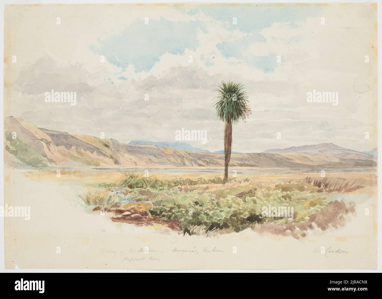 Valley of the Mason, Highfield Rim. Amuri, Nelson, circa 1864, New ...