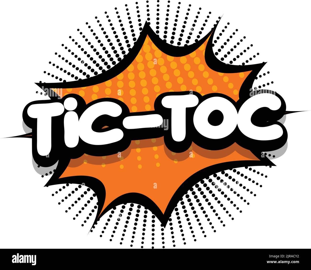 Tic toc vector vectors Stock Vector Images - Alamy