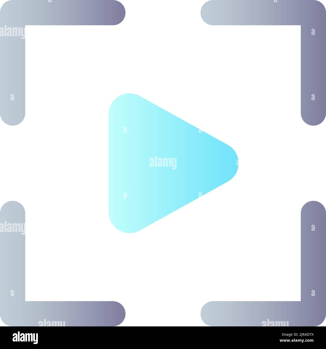 Video mode flat gradient hi-res stock photography and images - Alamy