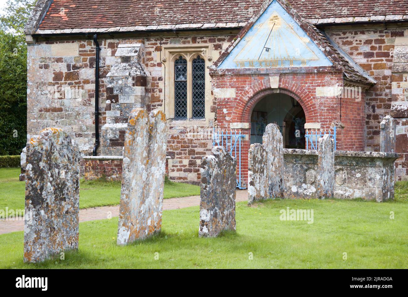 St Mary and All Saints Church, Ellingham, Hampshire, UK Stock Photo - Alamy
