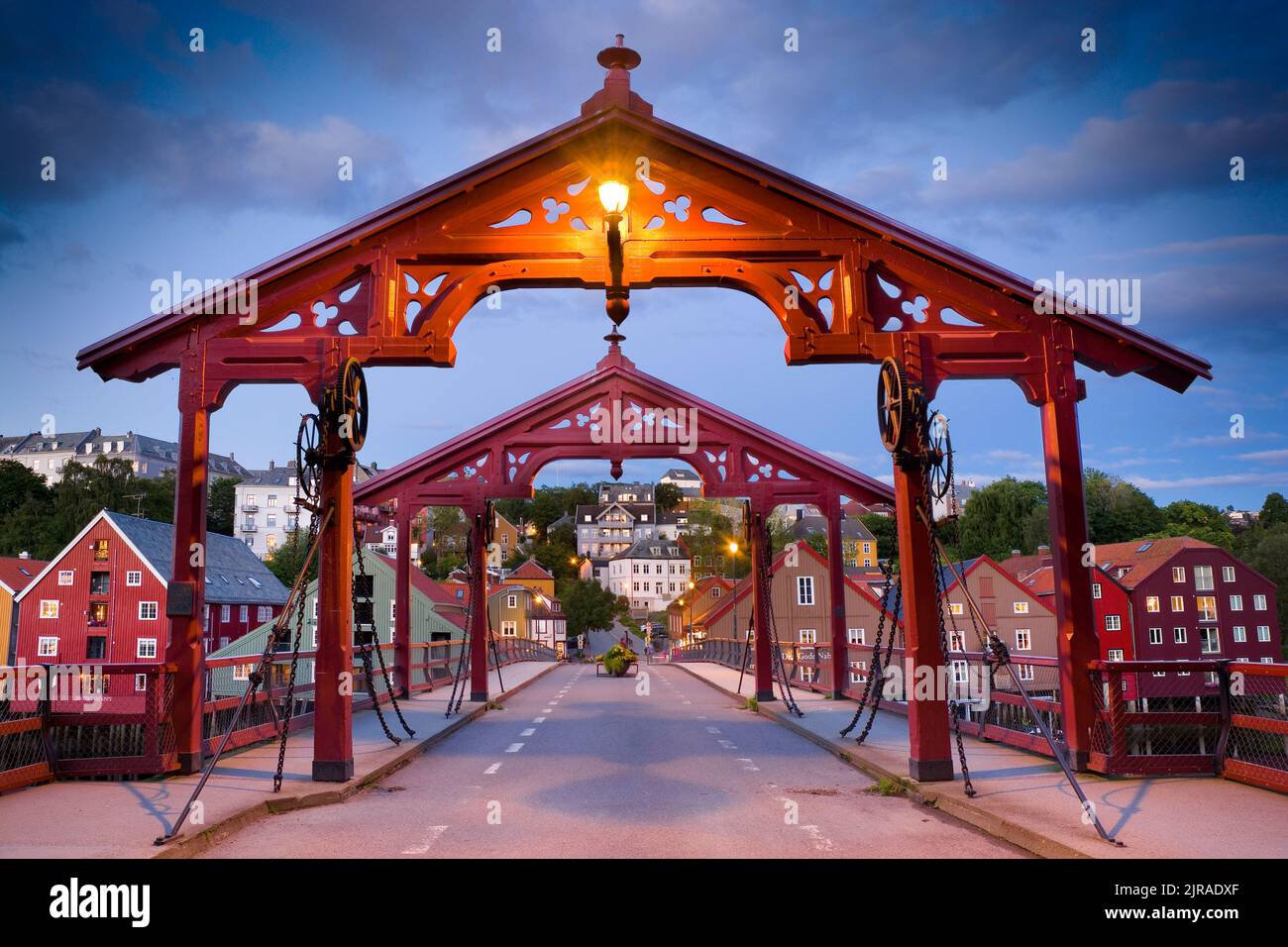 Old Town Bridge also known as Lykkens Portal (Gate of Happiness) in ...