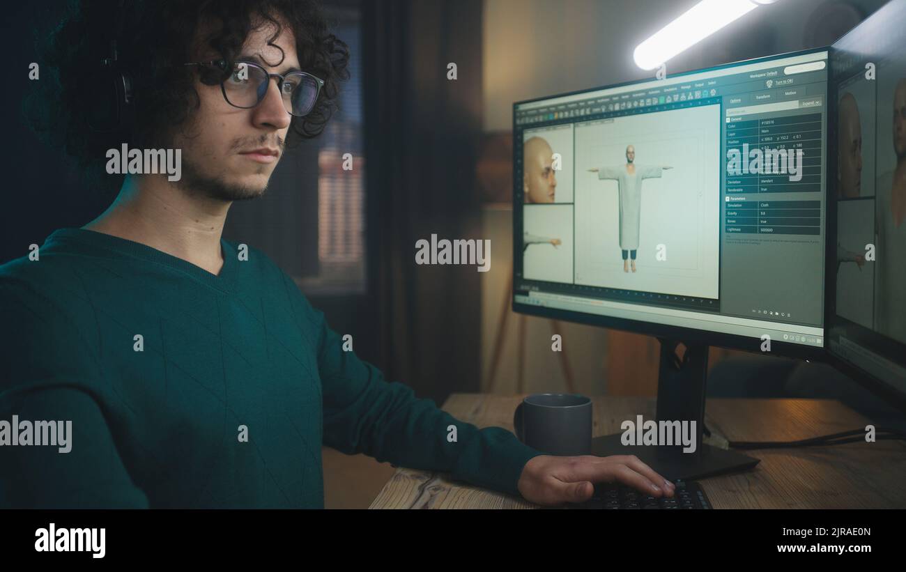 Night view movie character hi-res stock photography and images - Alamy