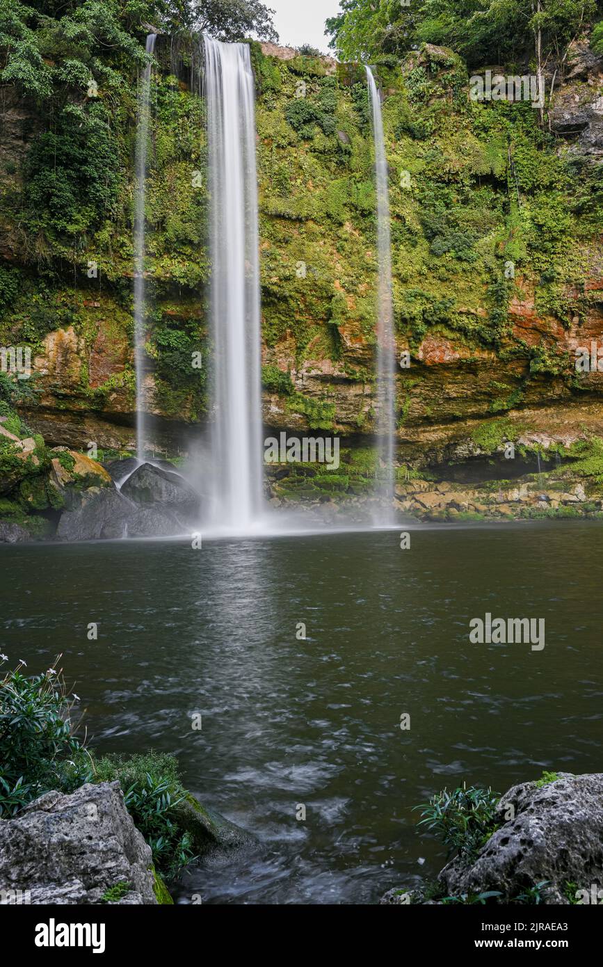 Epic beautiful waterfalls photos in the Jungle Stock Photo - Alamy