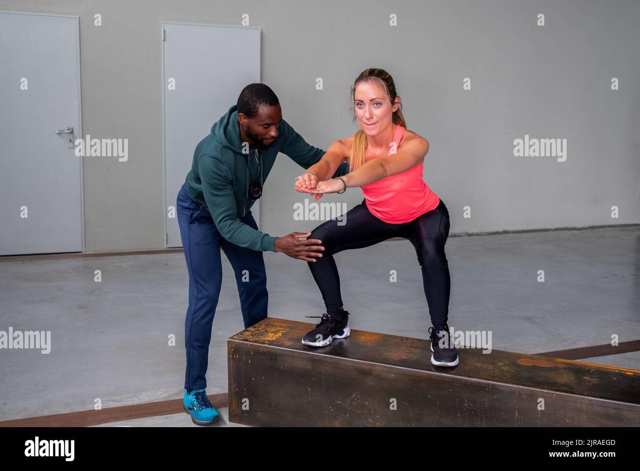 Squat ups hi-res stock photography and images - Alamy