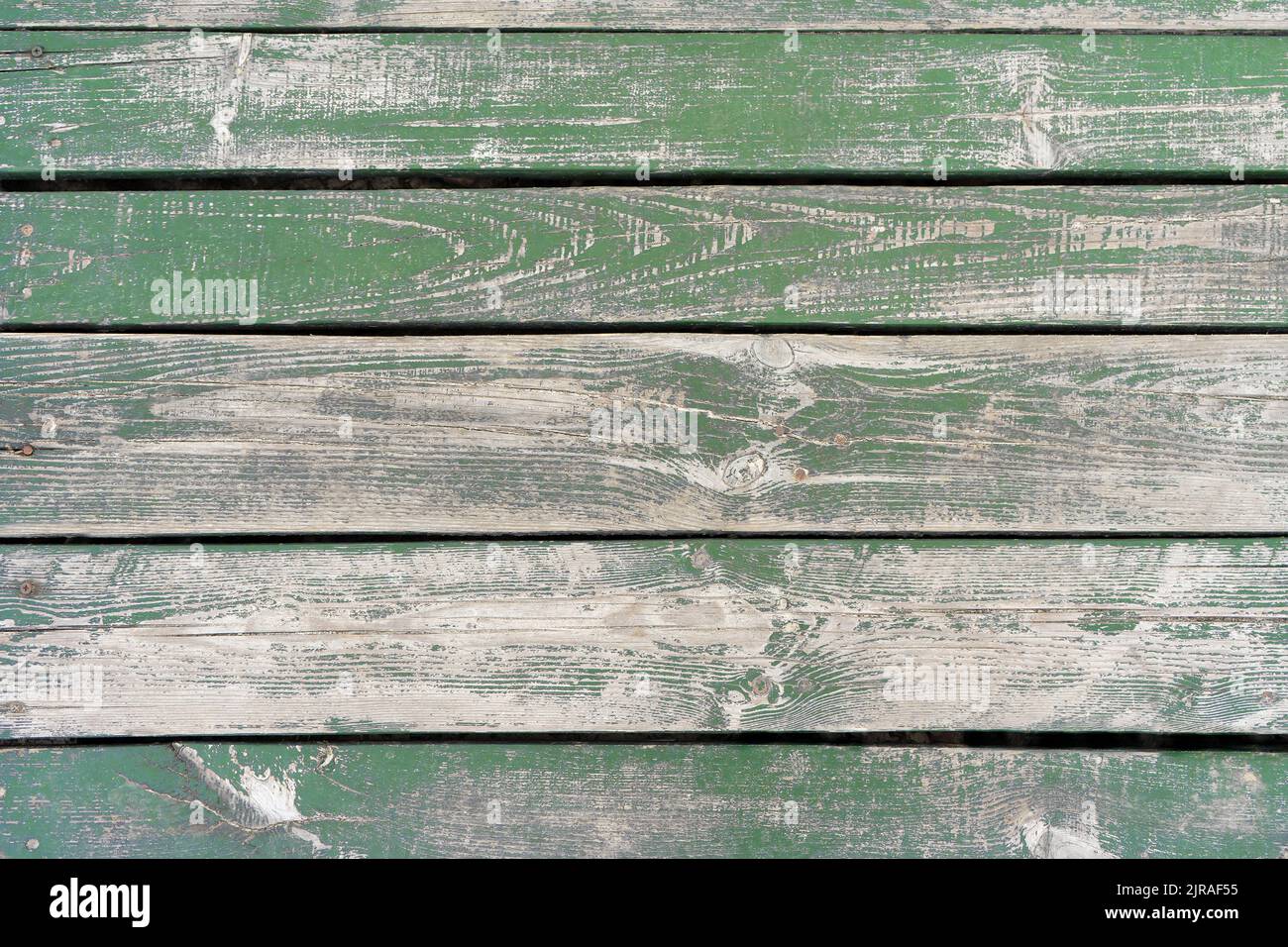 Green color wood plank texture hi-res stock photography and images - Alamy