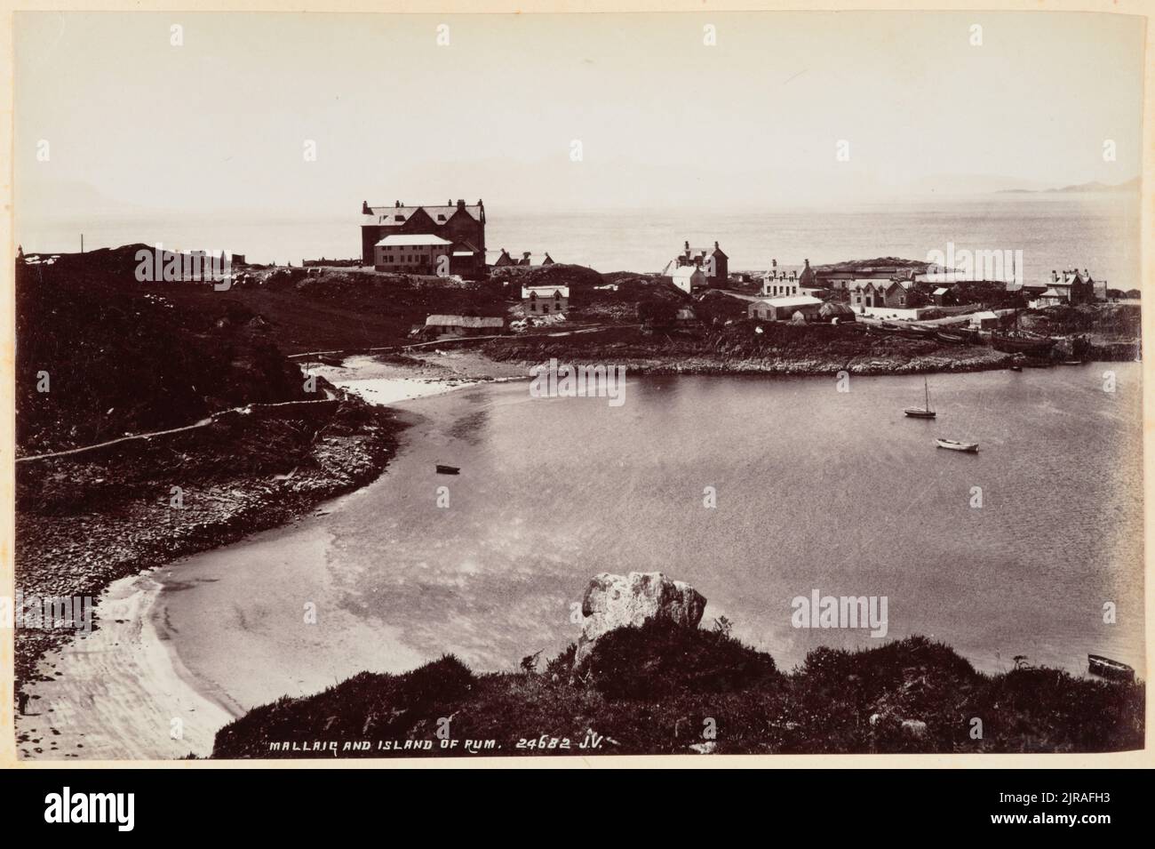 Mallrig and island of rum mallrig and island of rum hi-res stock ...