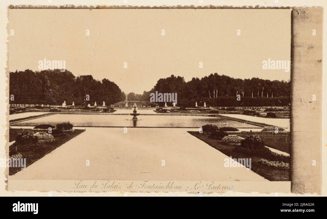 Pare du Palais des Fountainbleau - Les Parlerre, 1880s, France, maker ...