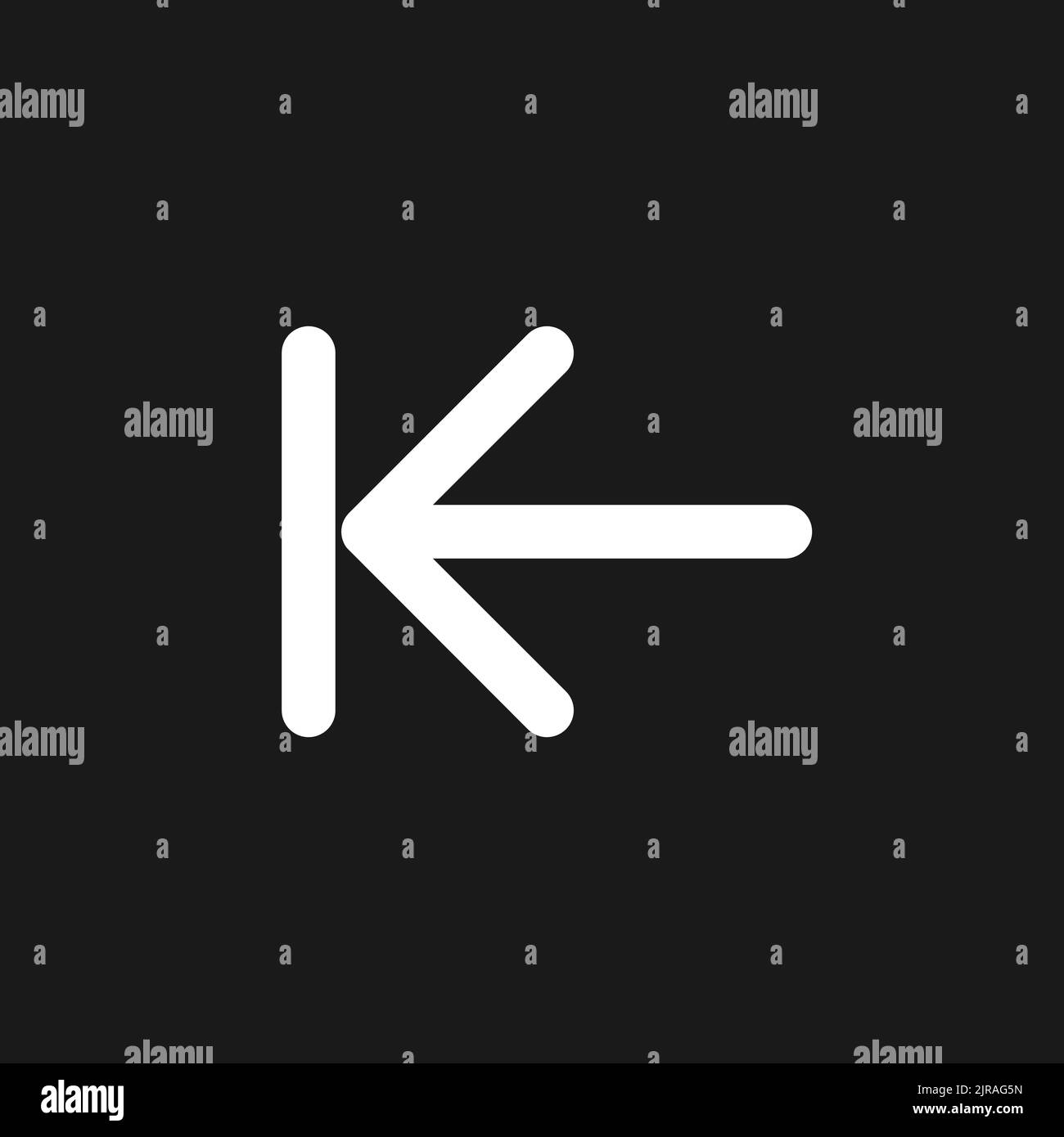 Concept step back start Stock Vector Images - Alamy