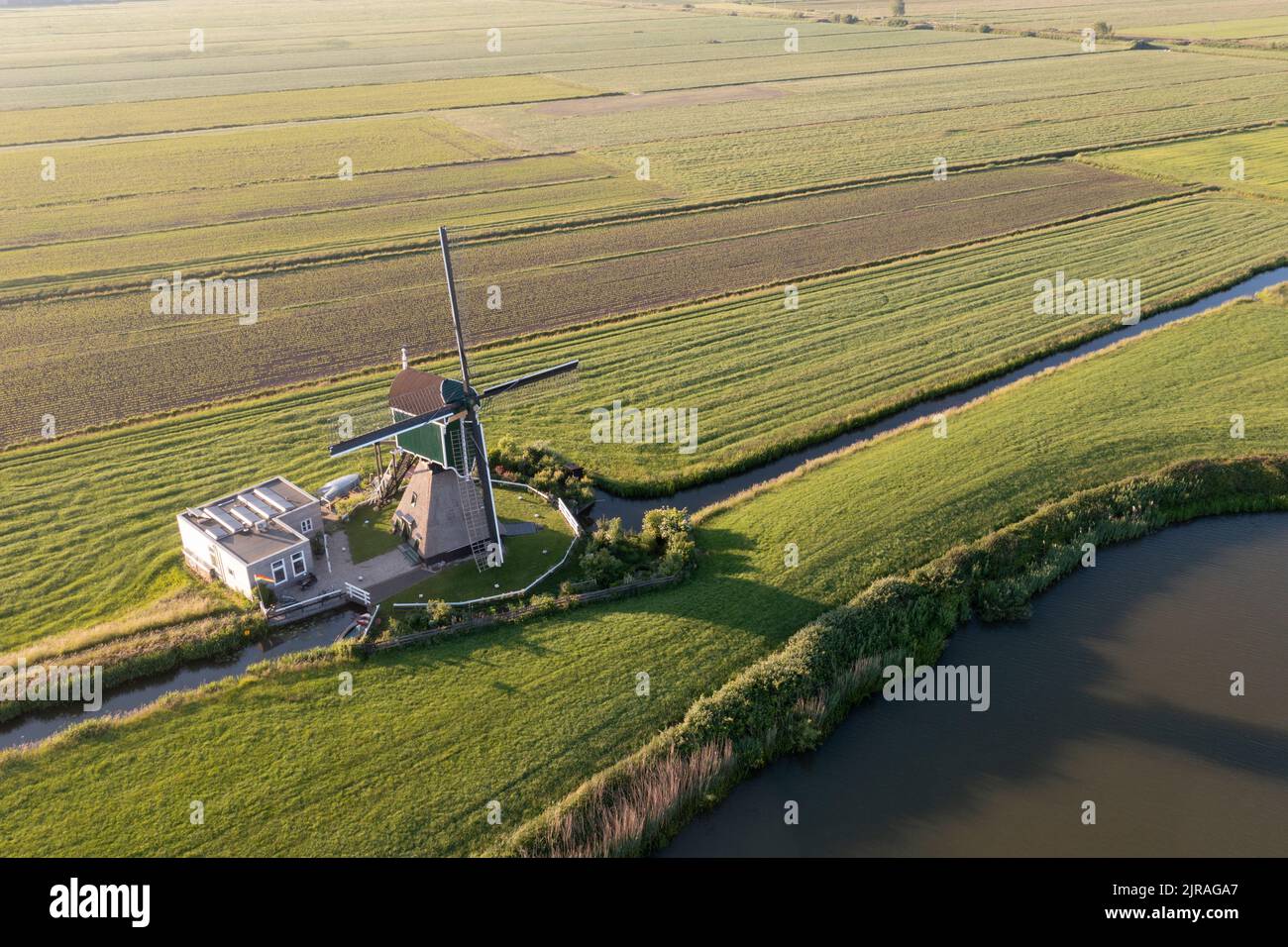 Aerial windmill shot hi-res stock photography and images - Alamy