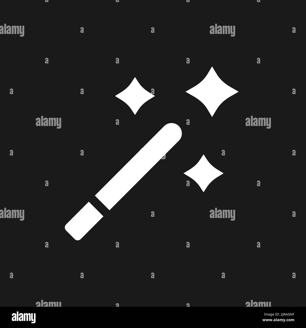 Magic wand clipart Black and White Stock Photos & Images - Alamy