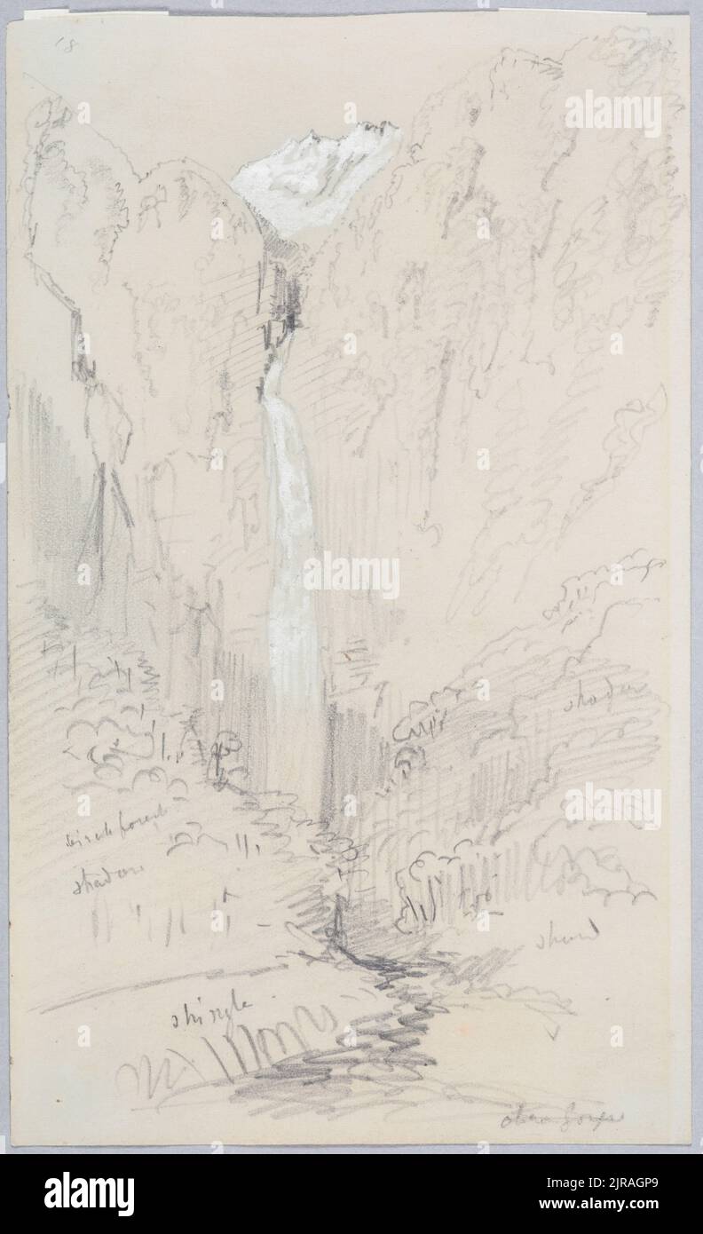 Otira gorge waterfall hi-res stock photography and images - Alamy